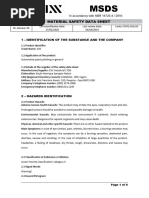 Edding Paint Marker Ink Safety Sheet | PDF | Occupational Safety And ...