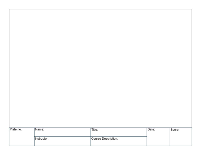Plate Template | PDF