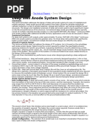 Deep Well Anode Groundbed Installation | PDF | Casing (Borehole ...