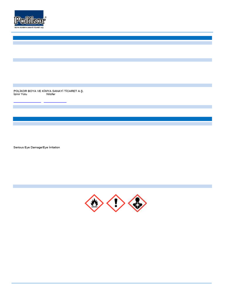 SDS-01_Polyester-Putty-4 | PDF | Toxicity | Firefighting