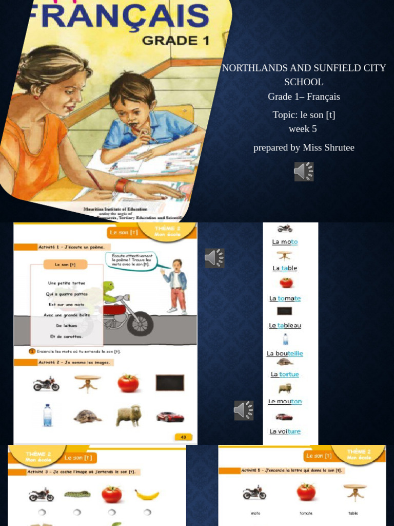 Week 5 G1 French Part 1 | PDF