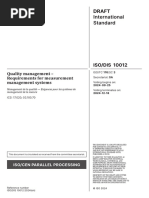 ISO-10012 - Part 2 - Guidelines For Control of Measurements | PDF | Calibration | Metrology