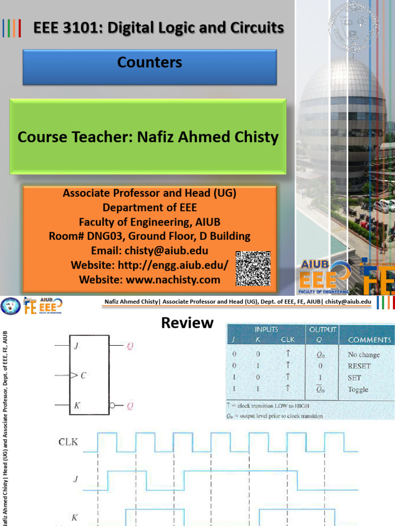2 Counters Fall2024 | PDF | Digital Technology | Electrical Engineering