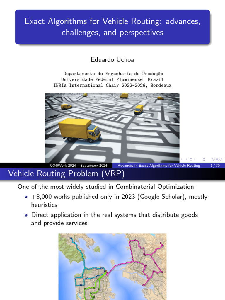 2023 COatWork2024 Uchoa VRP | PDF | Computational Problems | Algorithms