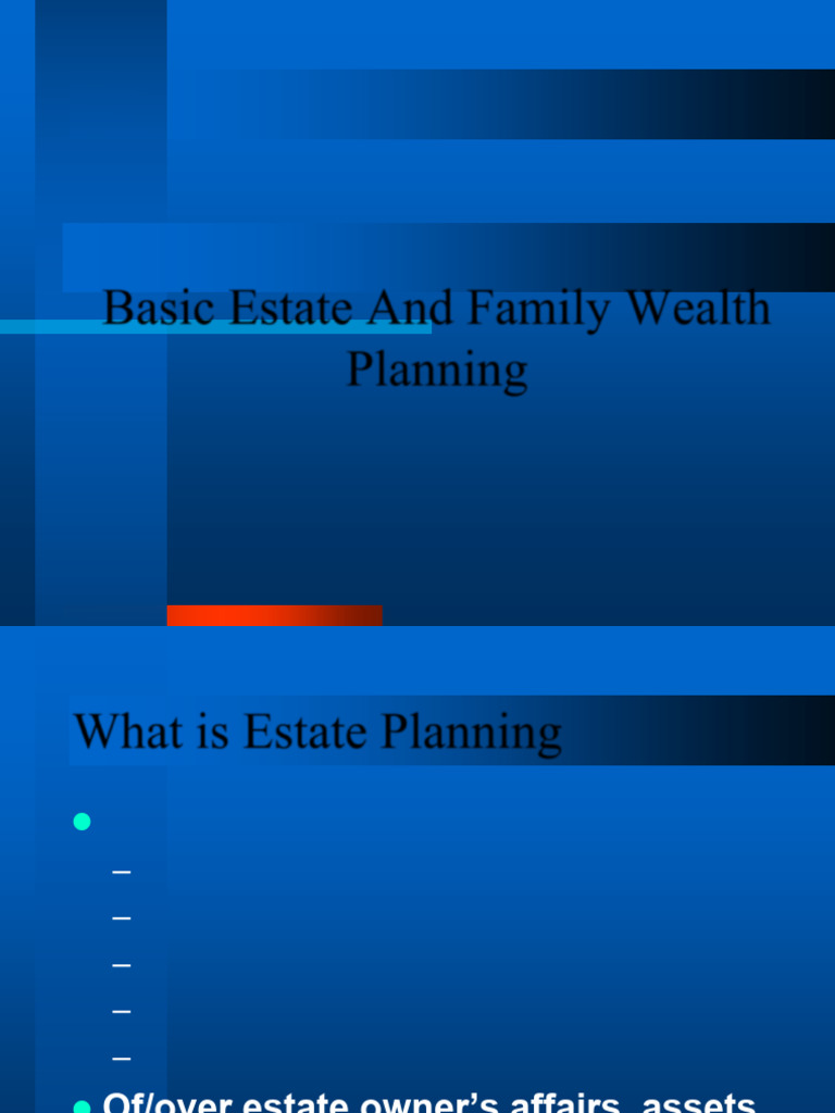Day 11 - Basic Estate Planning 10.05.2024 | PDF | Life Insurance ...
