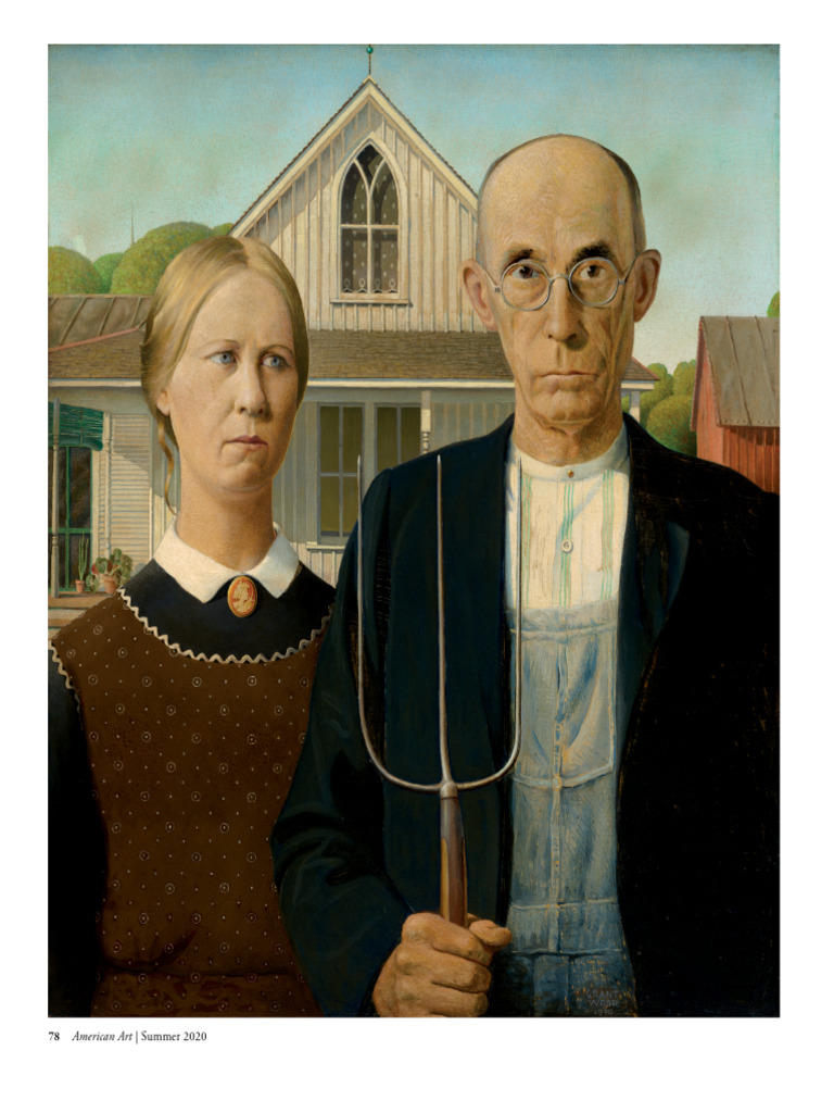 Analyzing Grant Wood's American Gothic | PDF | Sigmund Freud | Persephone