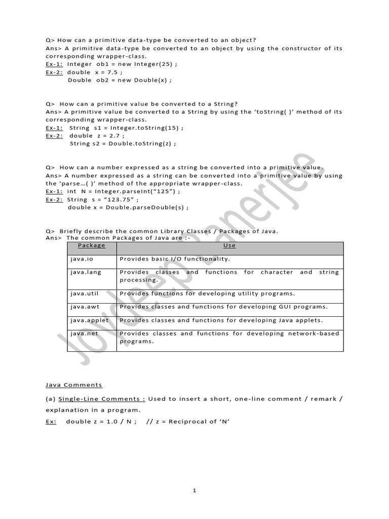 Std-10_Q-Ans_Part-2 | PDF | Debugging | Java (Programming Language)