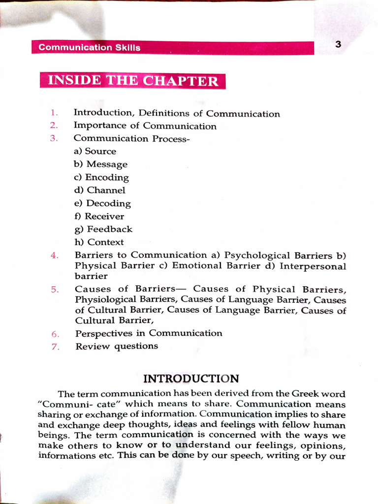 Communication Skill | PDF