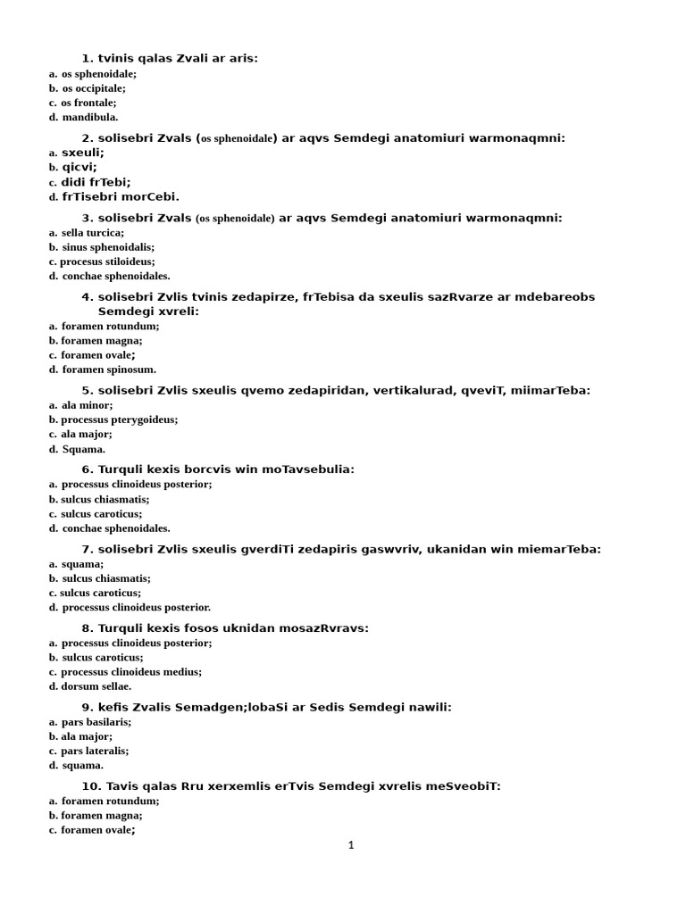 External Occipital Protuberance Anatomy | PDF | Skull | Human Head And Neck