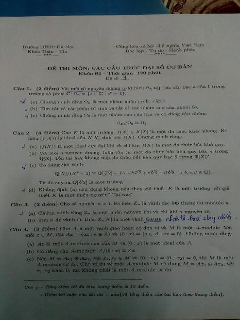 Cau Truc DSCB k641 | PDF