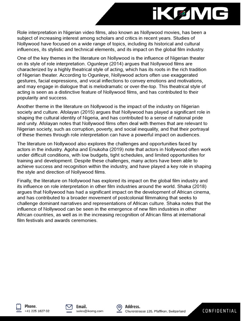 Iko media 3 | PDF | Nigeria