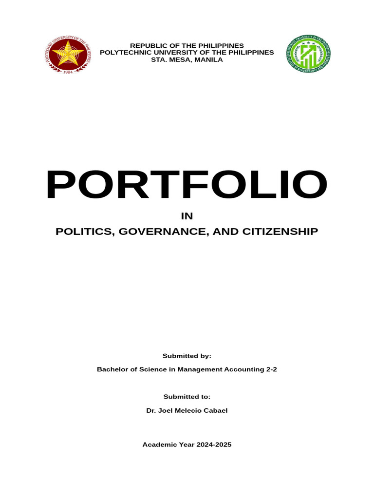 Montalboj Nicole - Bsma 2 2 - Polgov Coverpage Template | PDF