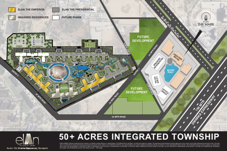 Elan Presidential Master Plan Overview | PDF