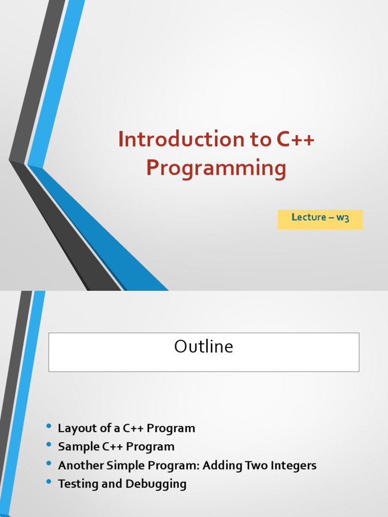 C++ Programming Basics and Examples | PDF | Integer (Computer Science ...