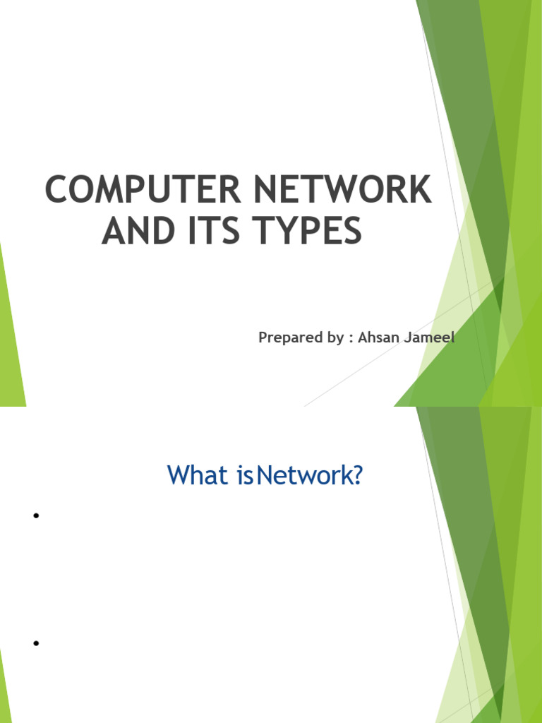 types-of-networks | PDF | Computer Network | Wide Area Network