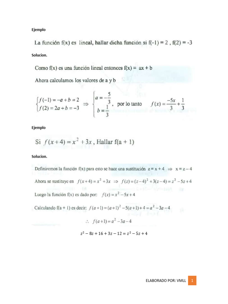 Funciones: Composición e Inversas | PDF