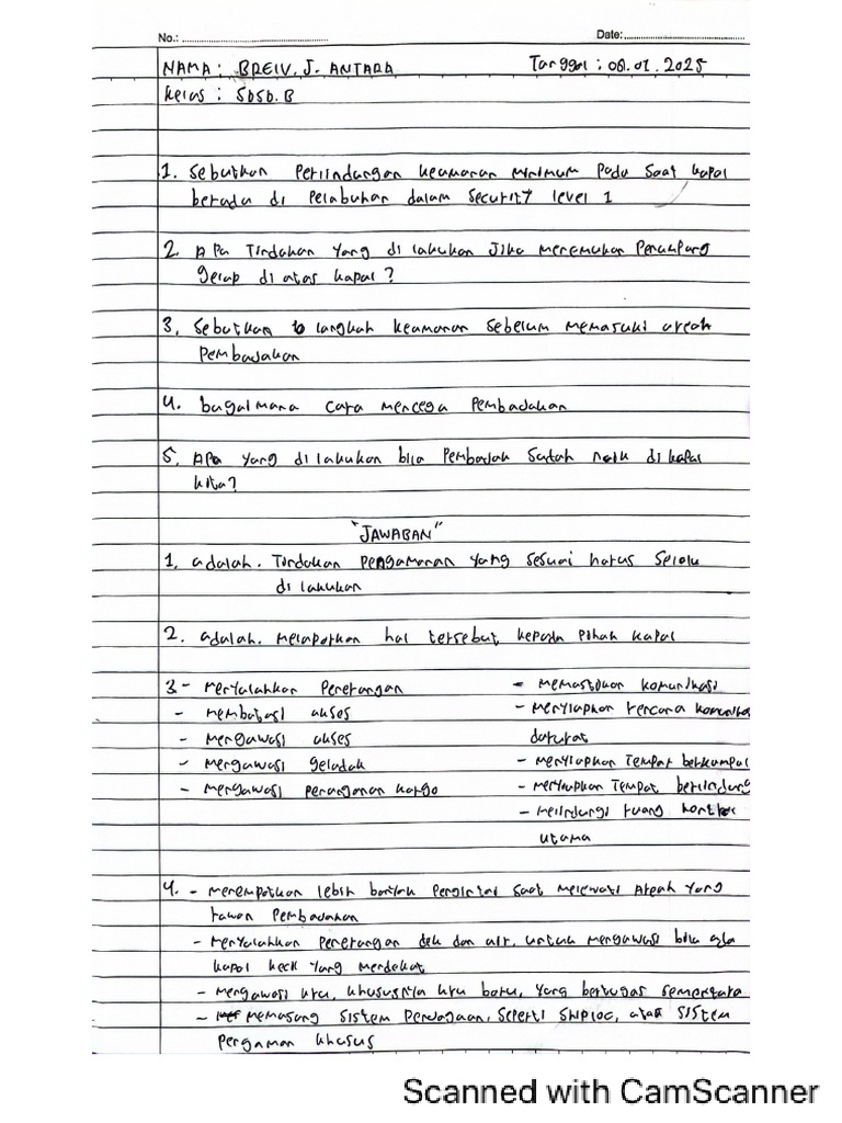 Breiv Antara - SDSD | PDF