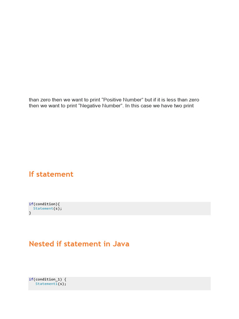 C7ncontrolstatements Pdf Control Flow Object Oriented Programming 9129
