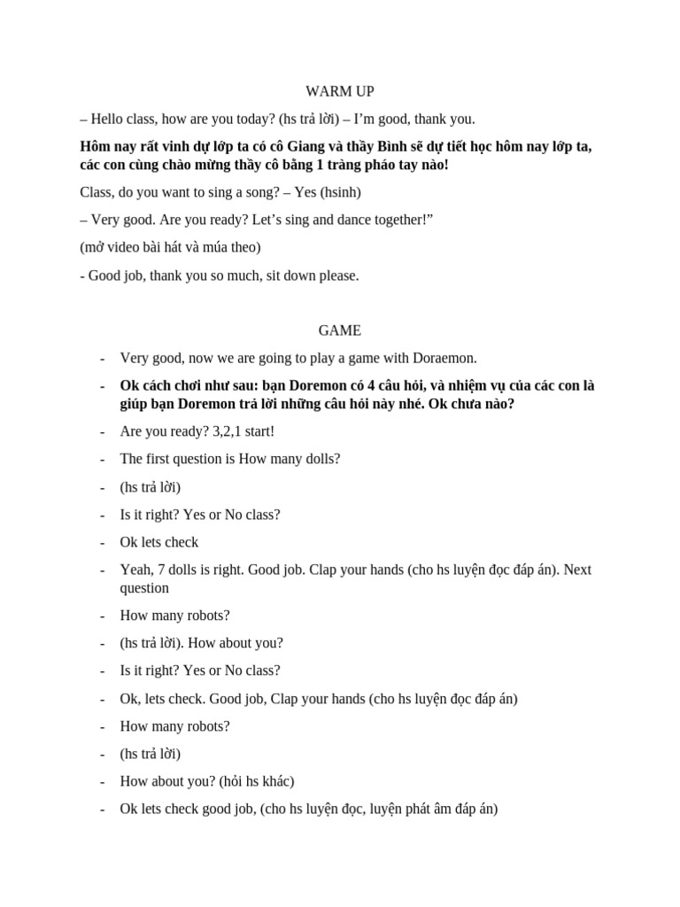 NGỌC SCRIPT UNIT 7 | PDF