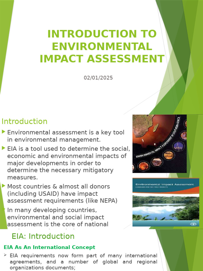 Introduction To Environmental Impact Assessment 2 | PDF | Environmental ...