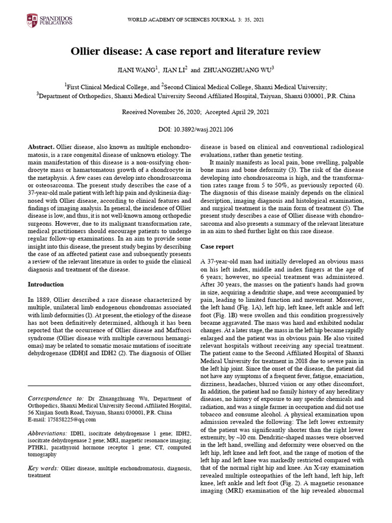 wasj_3_4_106_PDF | PDF | Medical Imaging | Magnetic Resonance Imaging