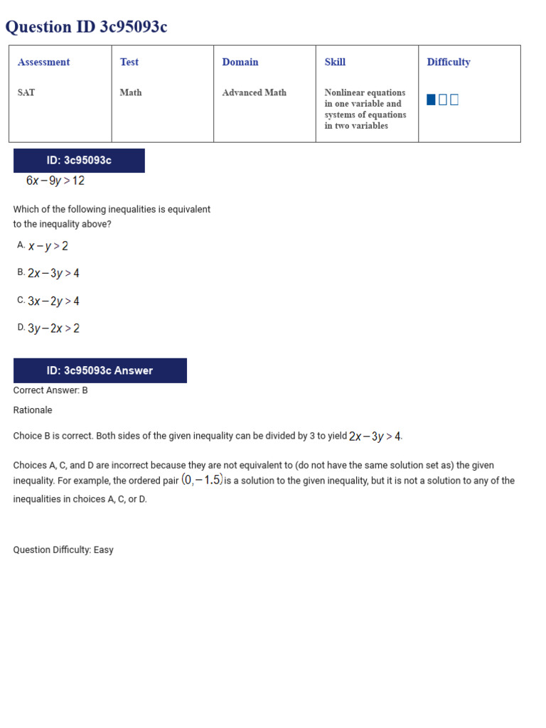 Nonlinear Equations: Examples & Solutions | PDF | Equations | Sat