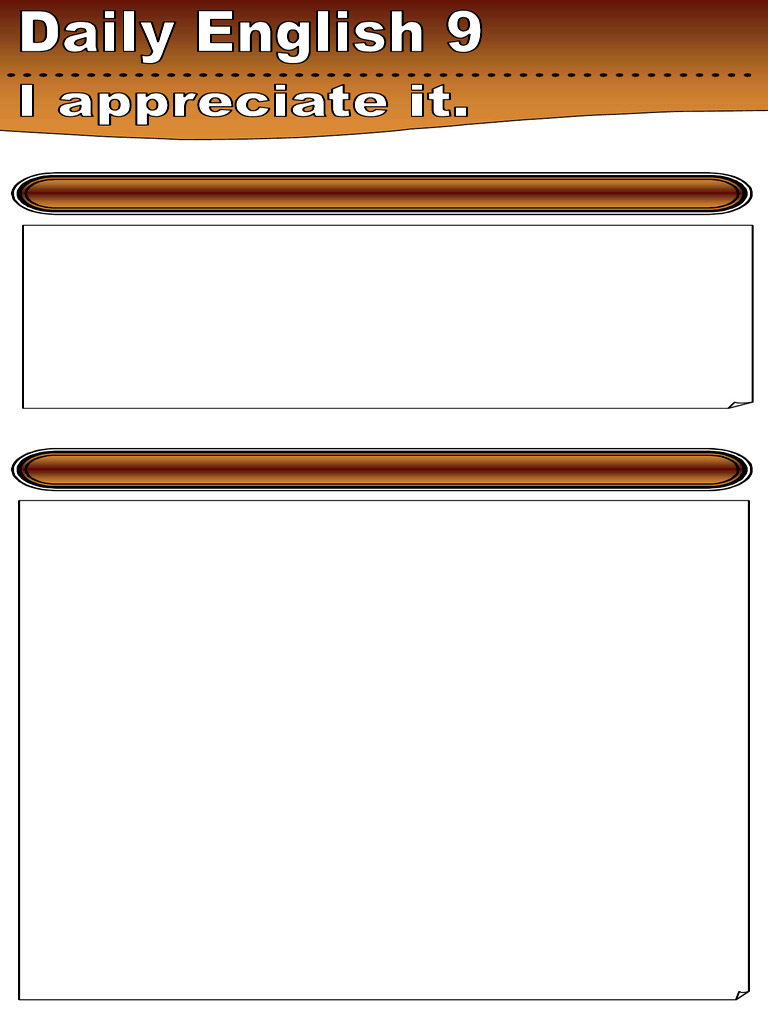 Cleaning Help and Gratitude Dialogue | PDF