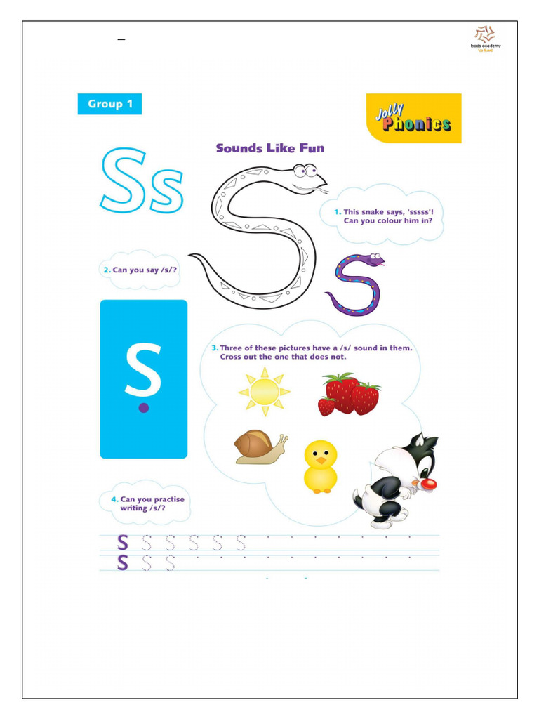 Leads Academy - Phonics - Round 1 | PDF