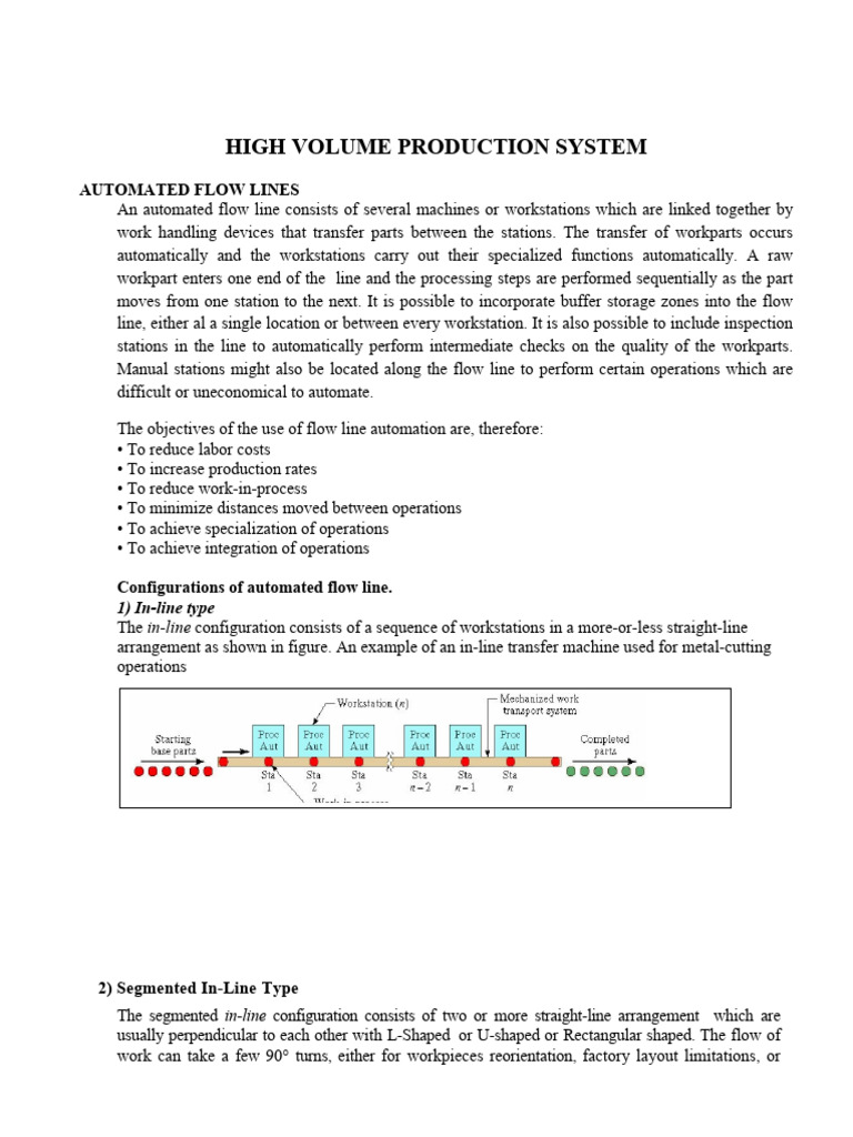 High Volume Production System | PDF | Gear | Mechanical Engineering