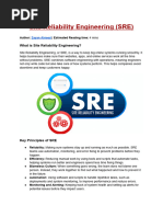 Google SRE Book Table of Contents | PDF | Computing | Systems Engineering