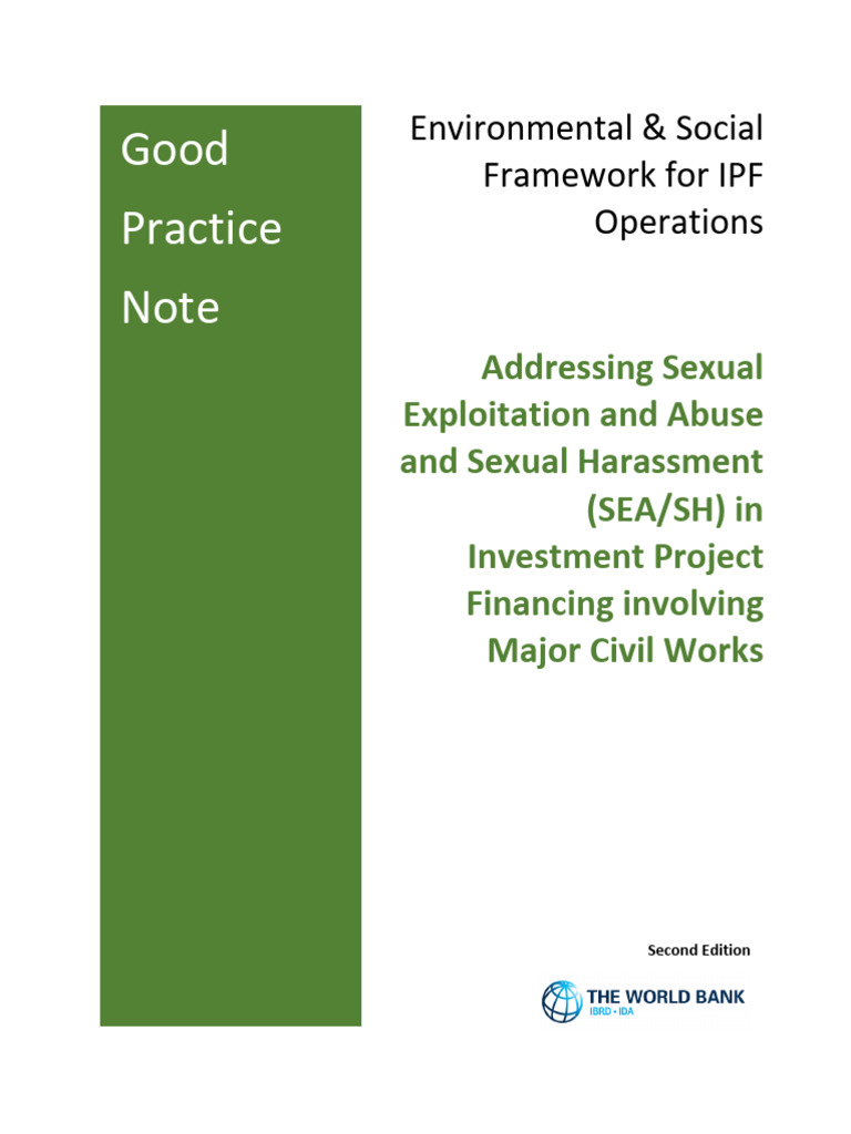 ESFGoodPracticeNoteonGBVinMajorCivilWorksv2 | PDF | Violence | Domestic ...