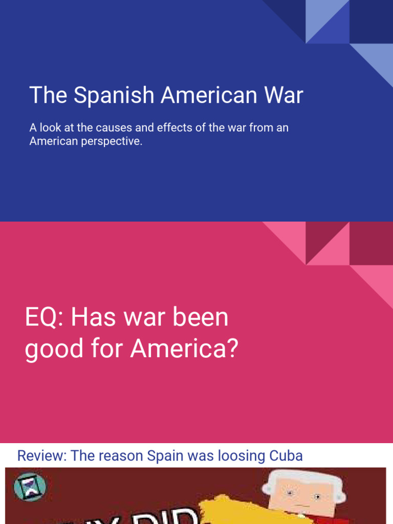 Copy of The Spanish American War Async | PDF | Ships