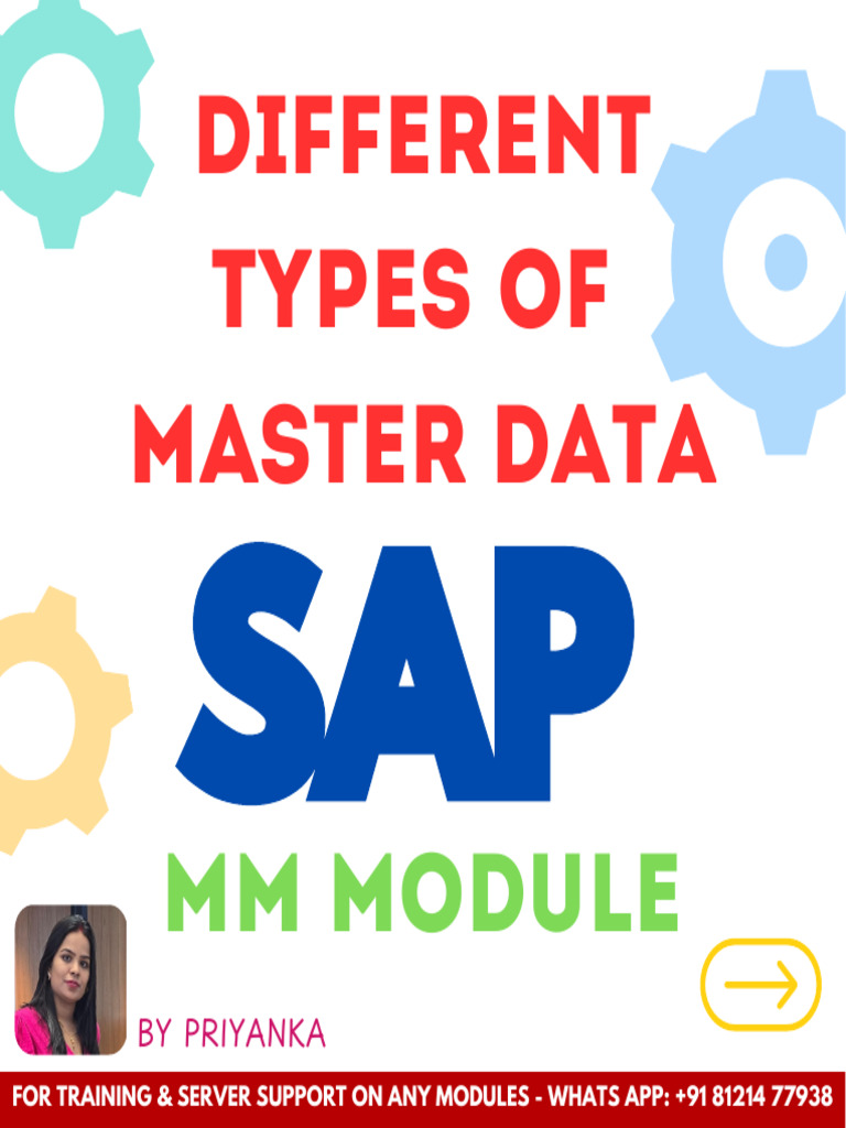 Different types of master data_ | PDF | Computing | Business
