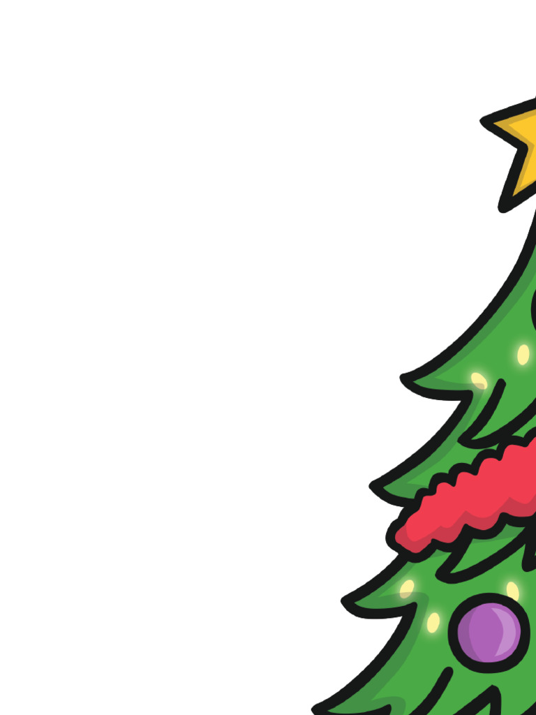 Color Extra Large Christmas Tree Decorated | PDF