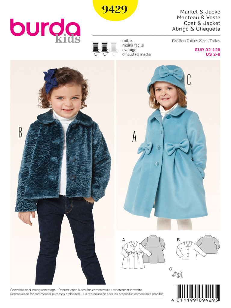 Patron Saco Niña | PDF