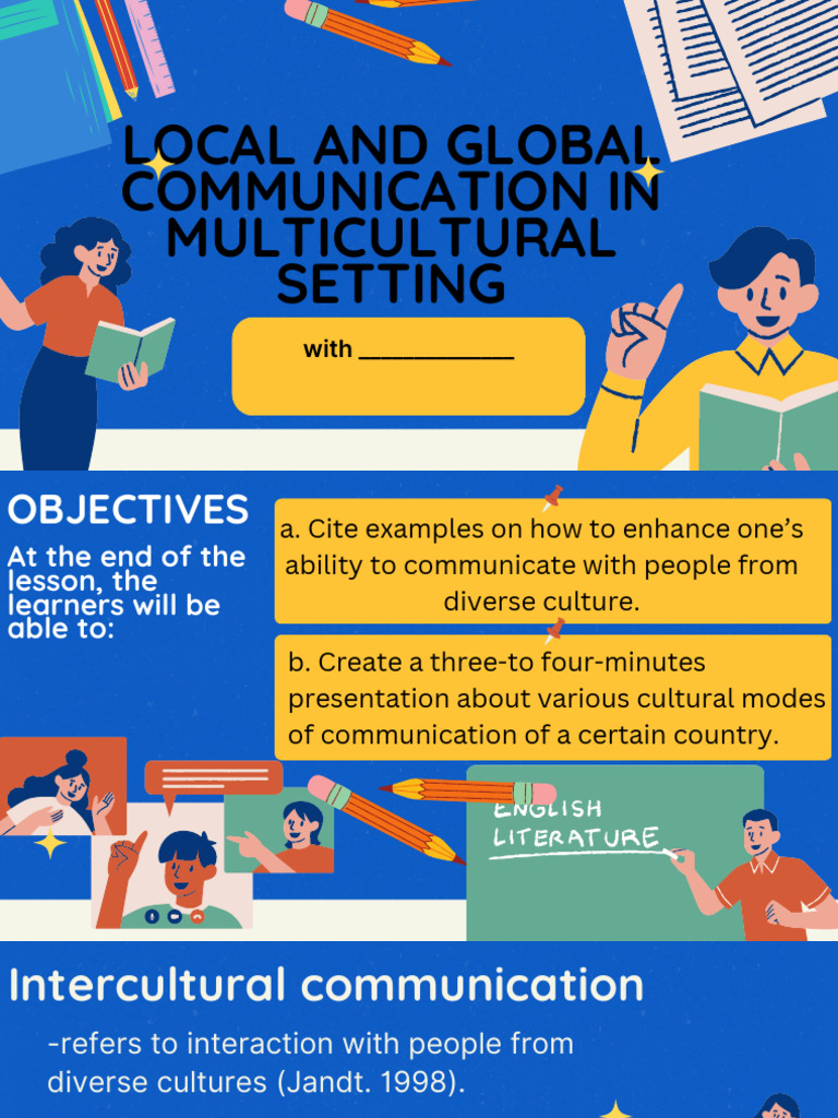 Local and Global Communication in Multicultural Setting | PDF