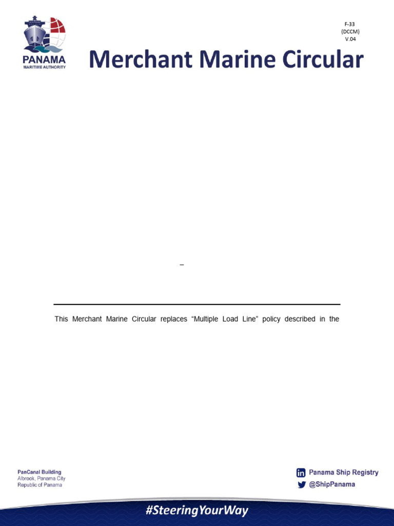 MMC 391 Multiple Load Line Procedure Rev.3 DCCM 17 05 2021 | PDF | Shipping