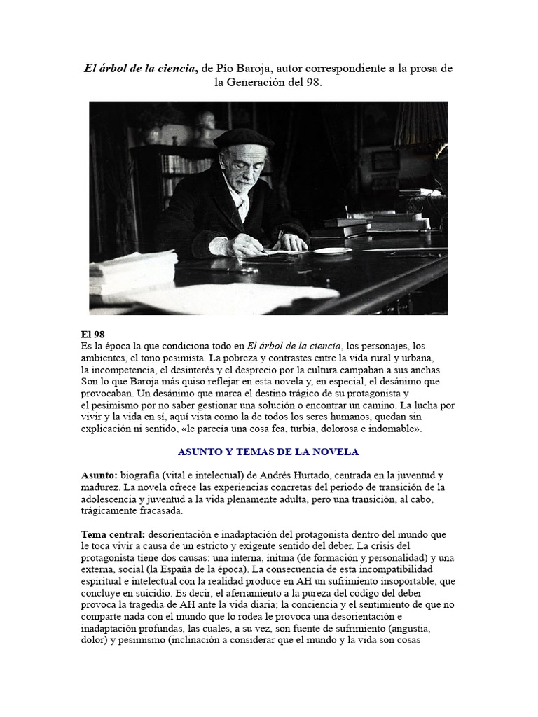 ESTUDIO El - Rbol de La Ciencia | PDF