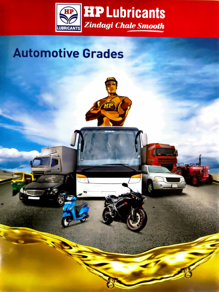 HP Lubes Broucher | PDF | Motor Oil | Automatic Transmission