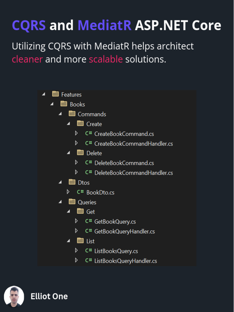 Cqrs And Mediatr In Asp Net Core By Elliot One Pdf