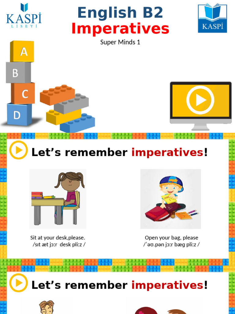 Imperatives (Practice Skills) | PDF