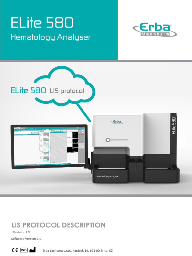 ELite 580 Hematology Analyser LIS Protocol Description Rev1.0 | PDF | Computing | Computer Data