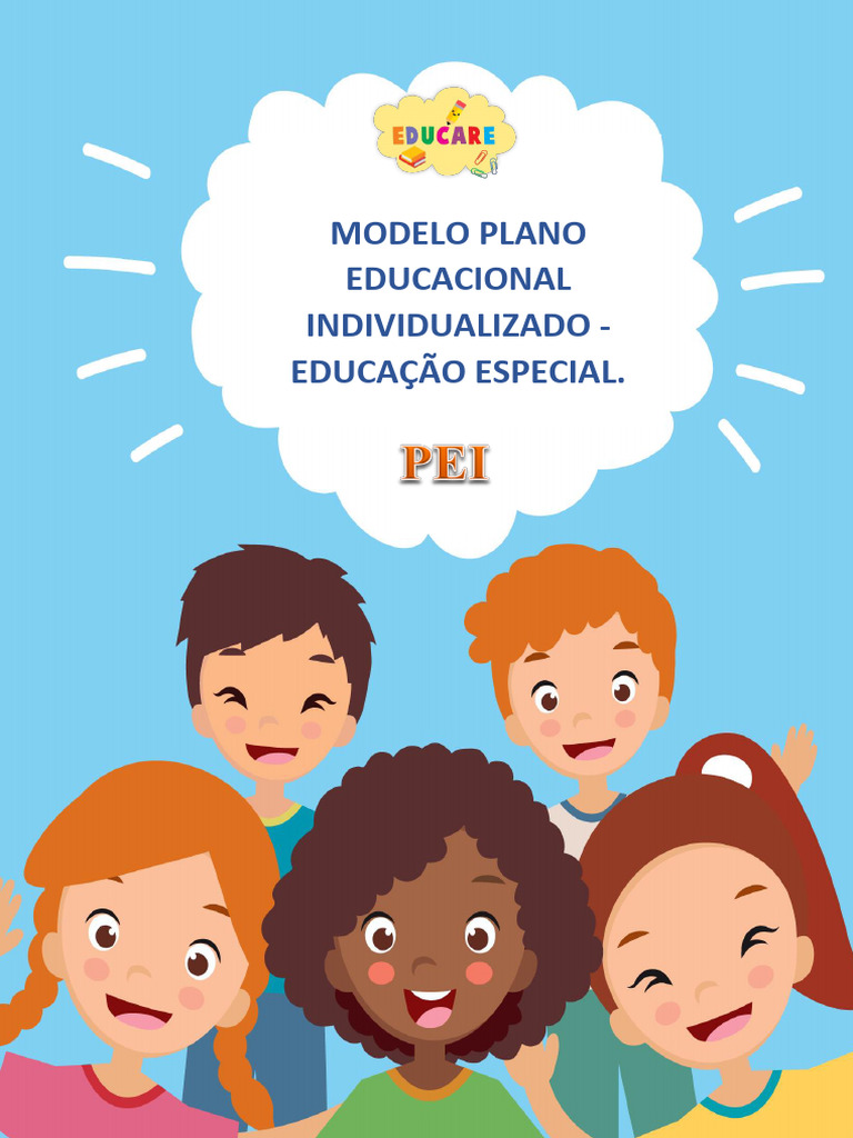 Modelo de Plano Educacional Individualizado | PDF | Educação Especial ...