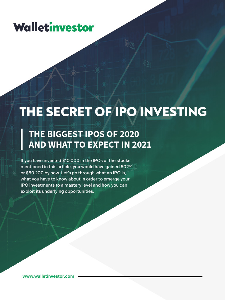 The Secret of Ipo Investing Ebook v1 | PDF | Initial Public Offering | Securities (Finance)