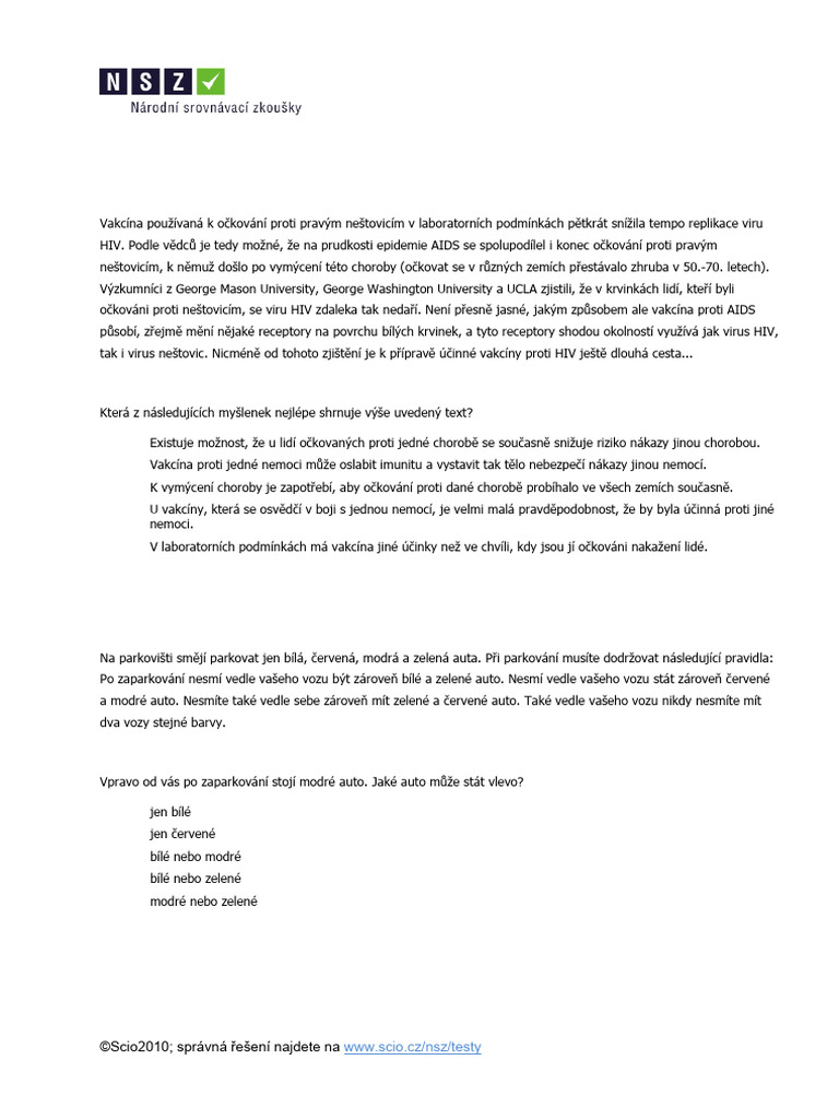 NSZ Ospr Cvicny | PDF