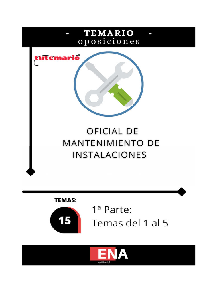 VISTA PRELIMINAR TEMARIO OFICIAL DE MANTENIMIENTO ED. 2022 1a PARTE | PDF | Derecho laboral ...