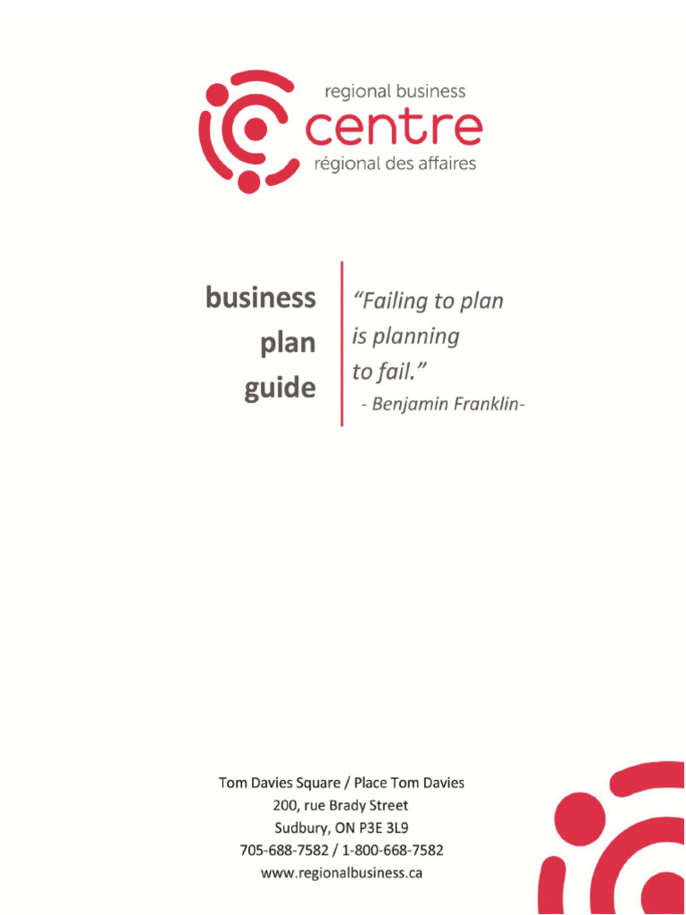 Essential Business Plan Guide | PDF | Franchising | Goal
