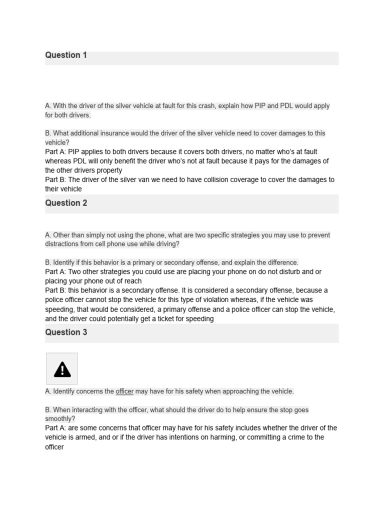 9.5 Assignment | PDF | Traffic Collision | Crimes