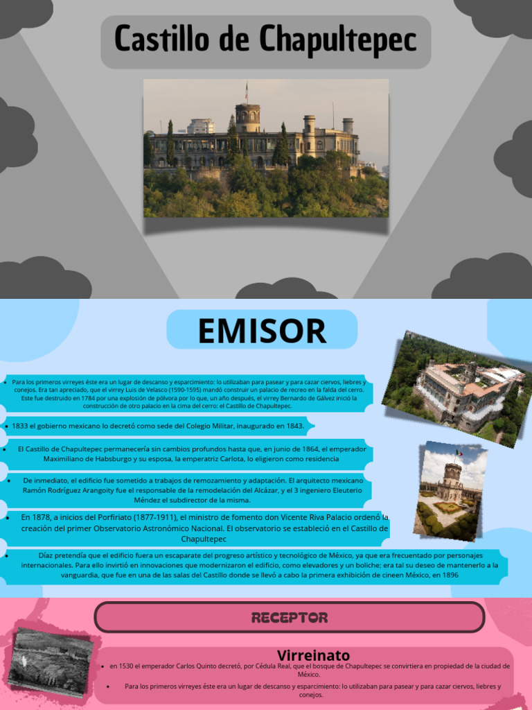 Castillo de Chapultepec - 20240902 - 181558 - 0000 | PDF | Diseño arquitectonico | Arquitectura