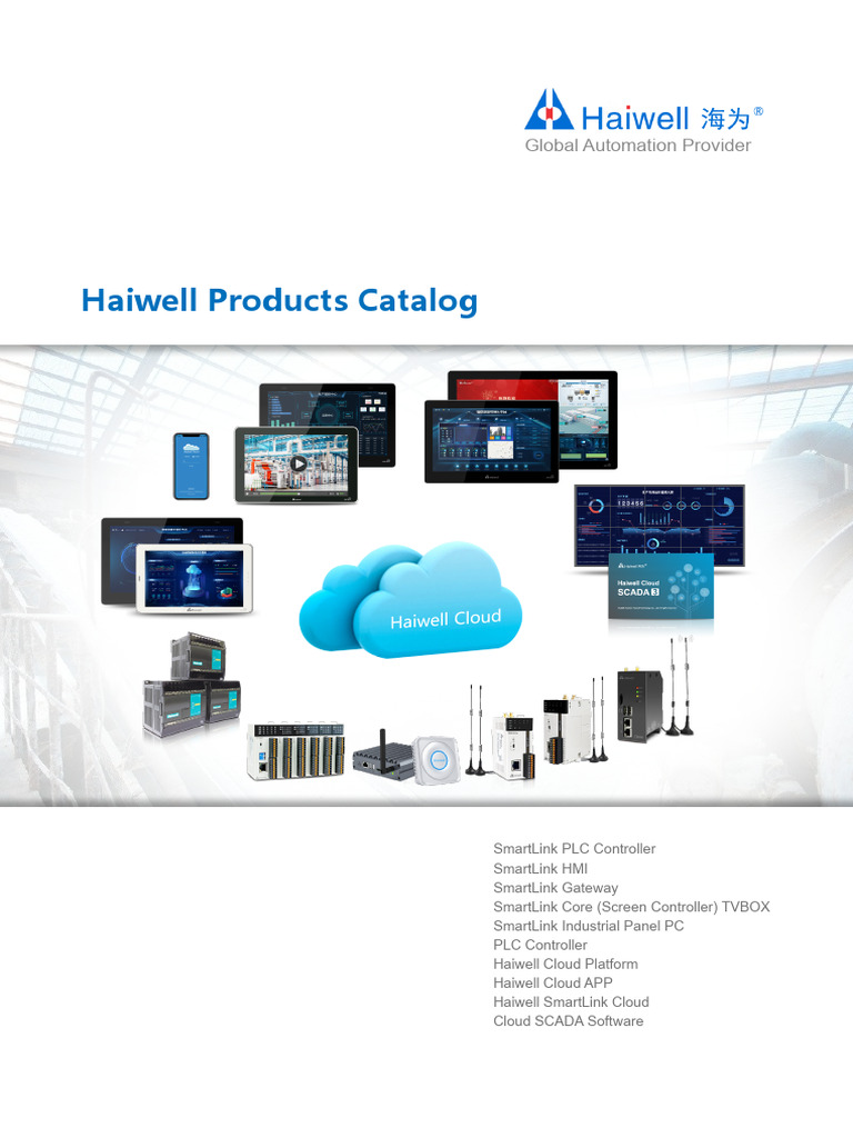 Haiwell Products Catalog0113 | PDF | Internet Of Things | Scada